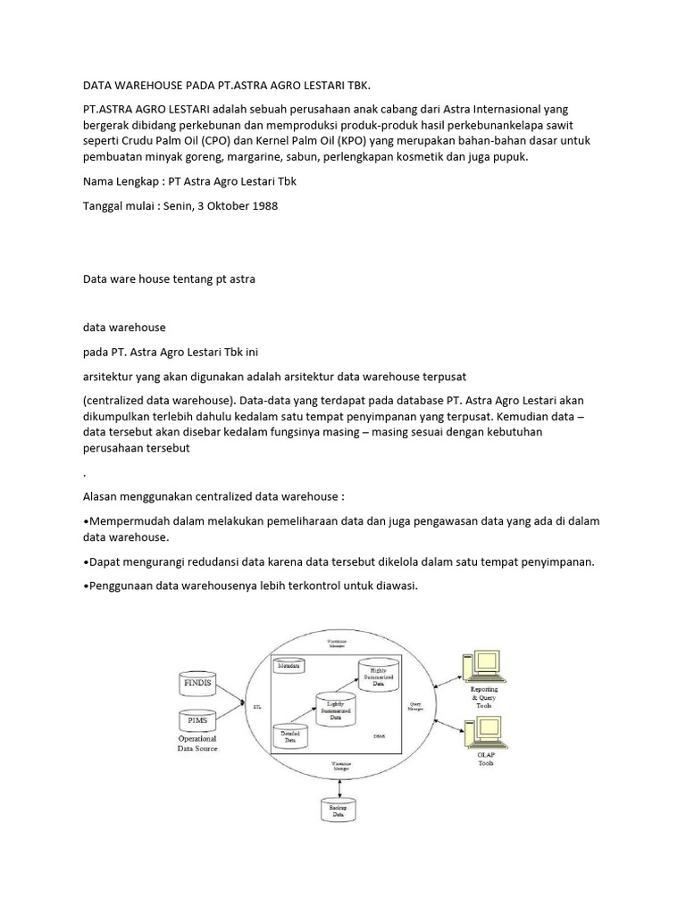 Data Mining Dan Warehouse PDF Free | PDF | Komputer | Teknologi & Rekayasa