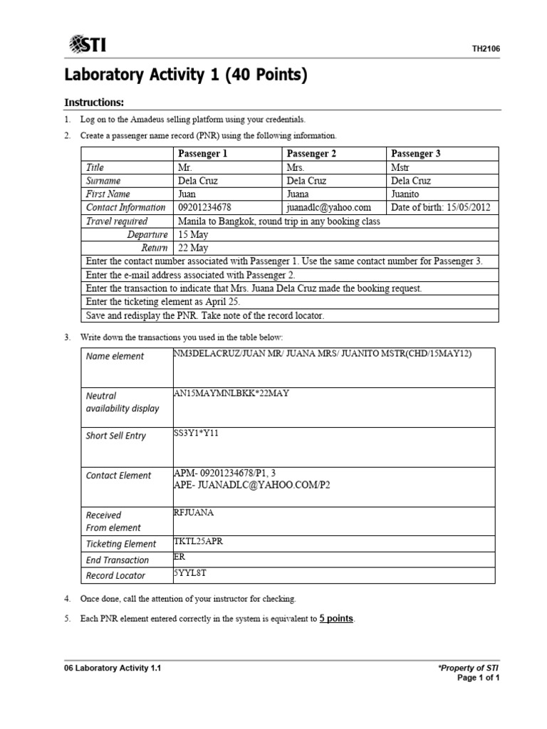 06 Laboratory Activity 1 Cadenasdocx Pdf