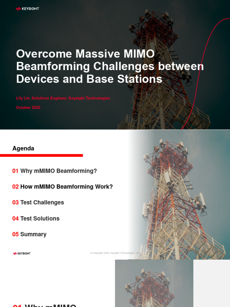Track A5-Overcome Massive MIMO Beamforming Challenges Between Devices ...