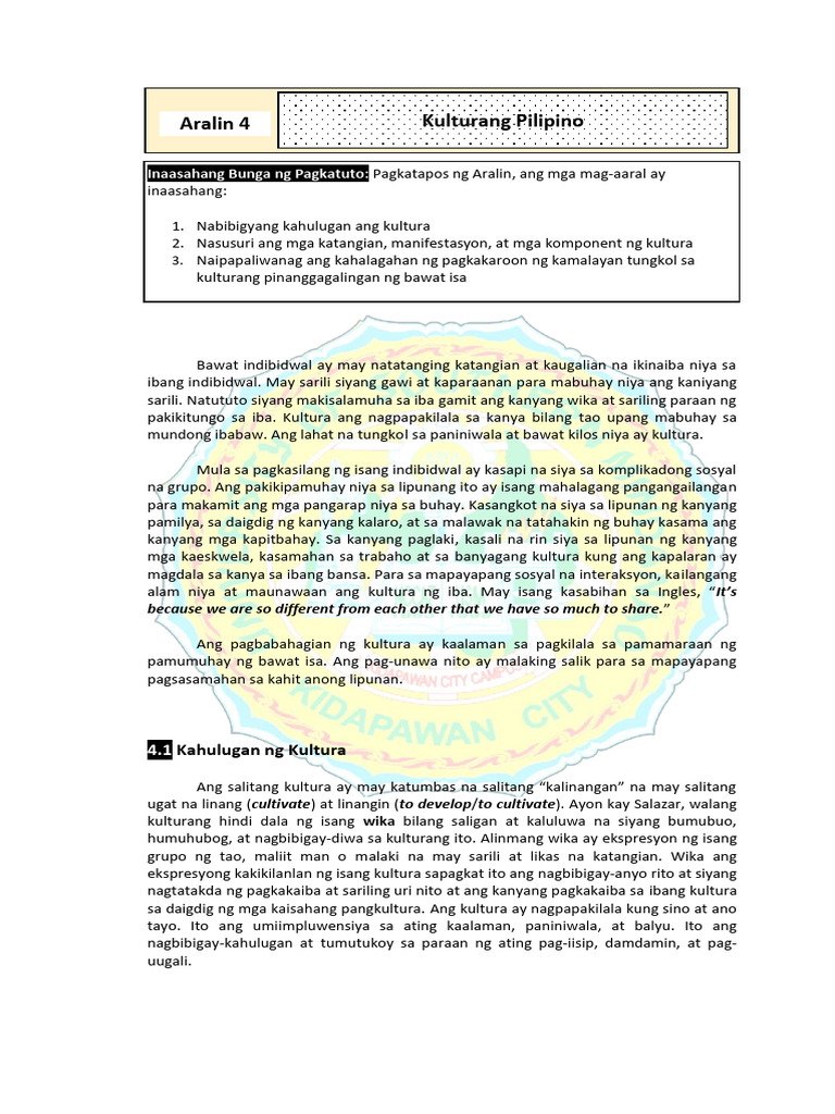 GE10 Aralin 4 Mga Estruktura NG Wika Sa Lipunan | PDF GE10 Aralin 4 Mga Estruktura NG Wika Sa Lipunan | PDF