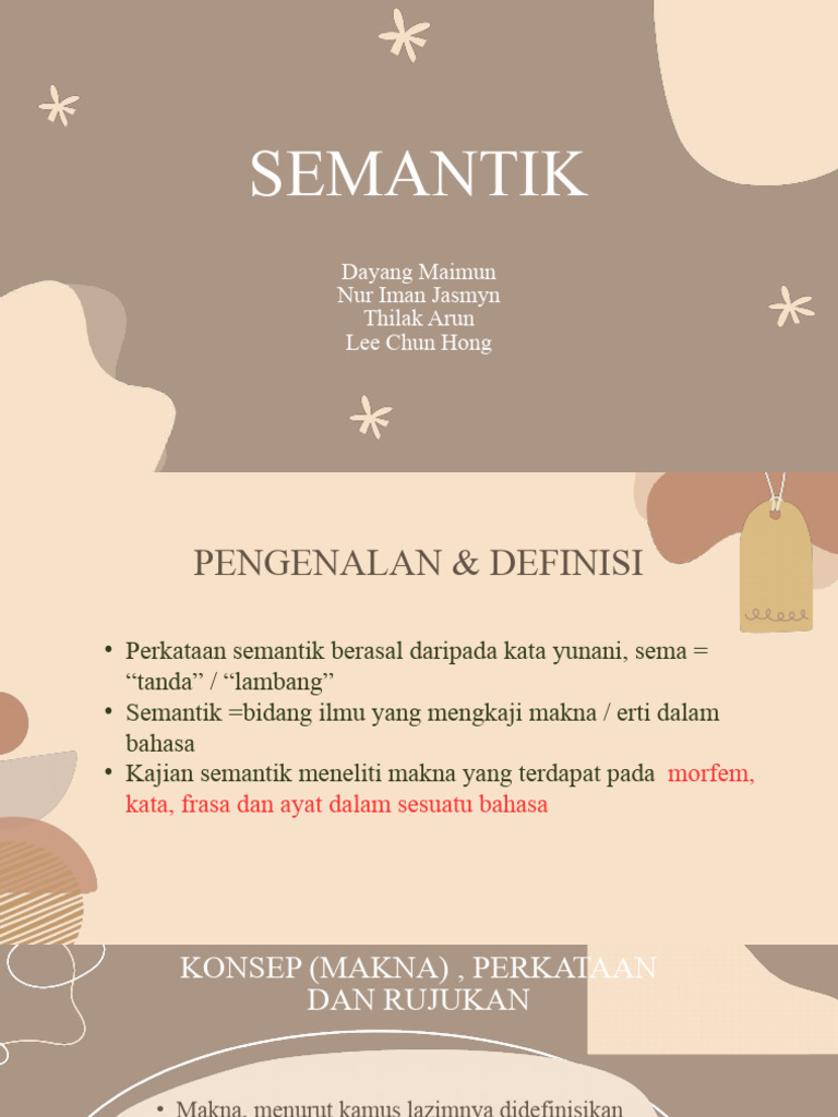 SEMANTIK | PDF