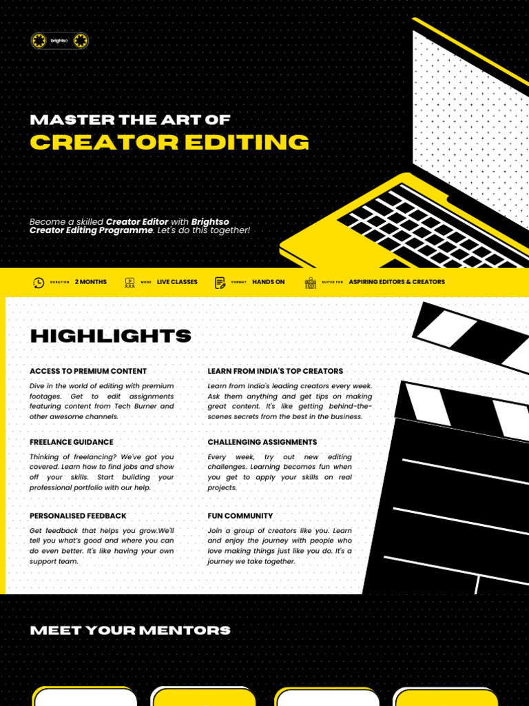 Art of Creator Editing | PDF