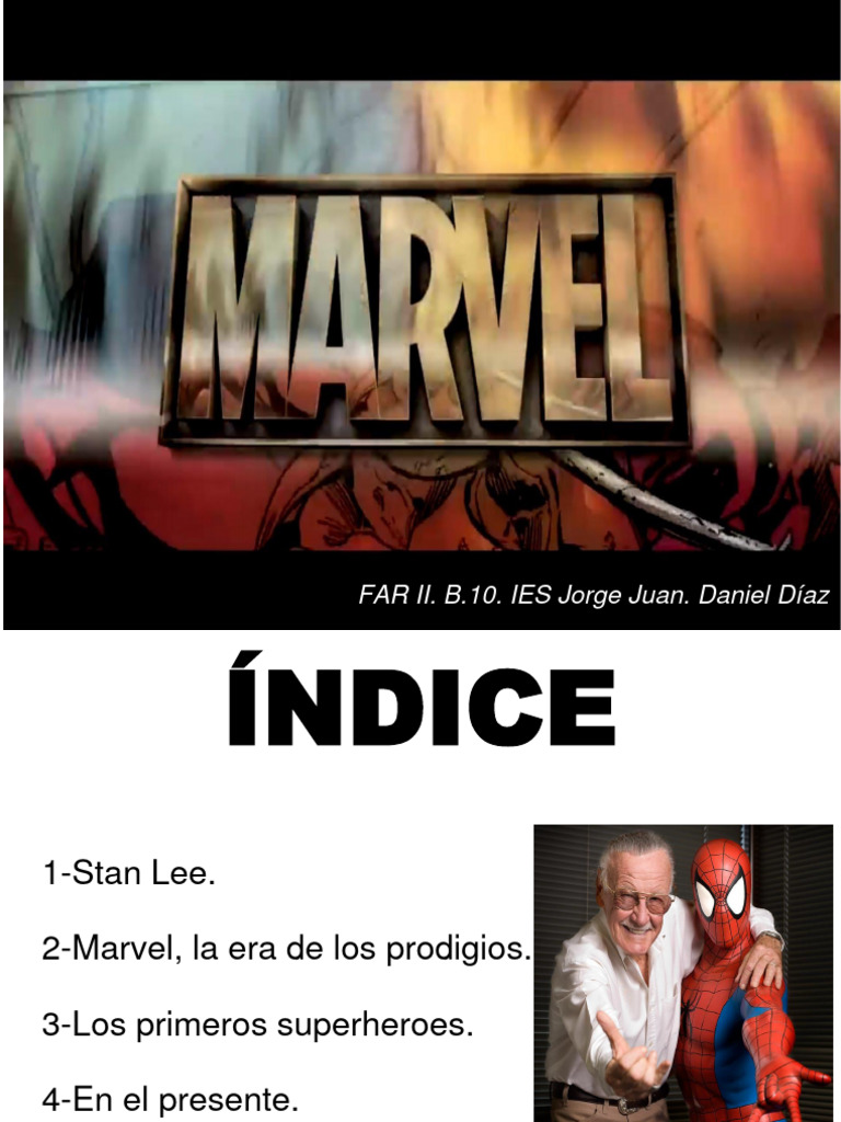 Marvel Daniel Diaz | PDF | Comics Marvel | Superhéroes