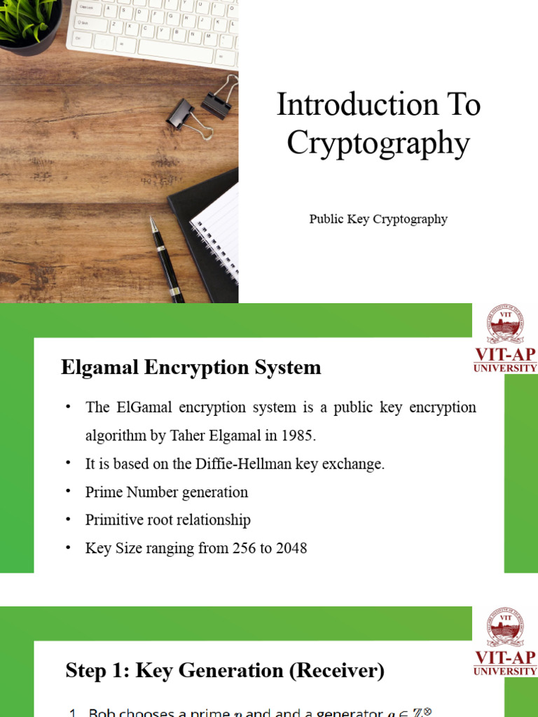 Elgamal Encryption System | PDF | Teaching Methods & Materials