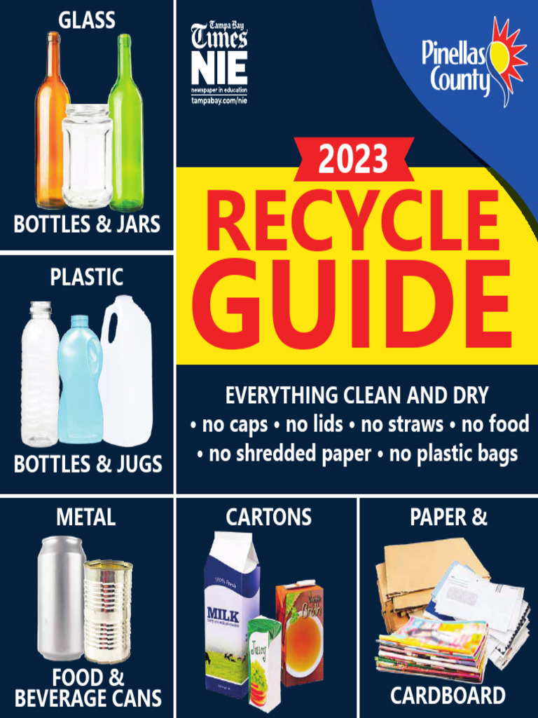 2023-Pinellas-County-Recycle-Guide | PDF | Recycling | Waste Management