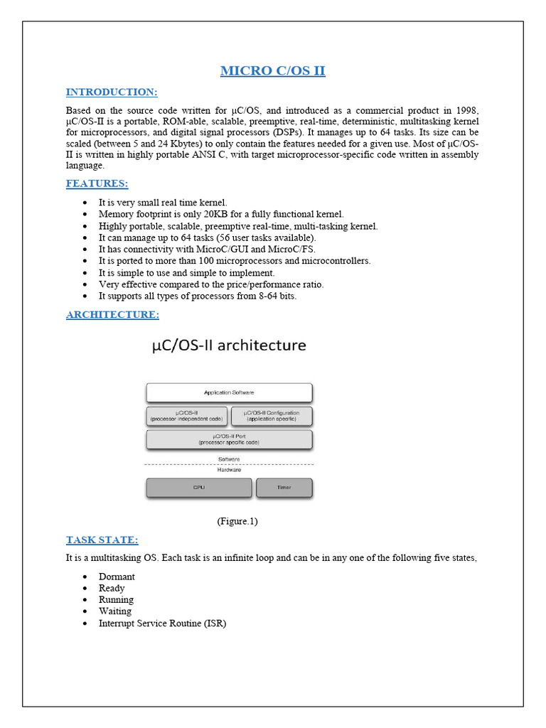 Micro C Os Ii | PDF | Computer Programming | Information Technology