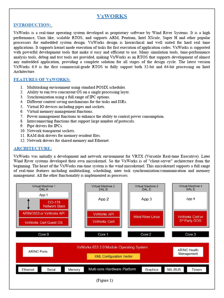 VX WORKS | PDF | Scheduling (Computing) | Process (Computing)