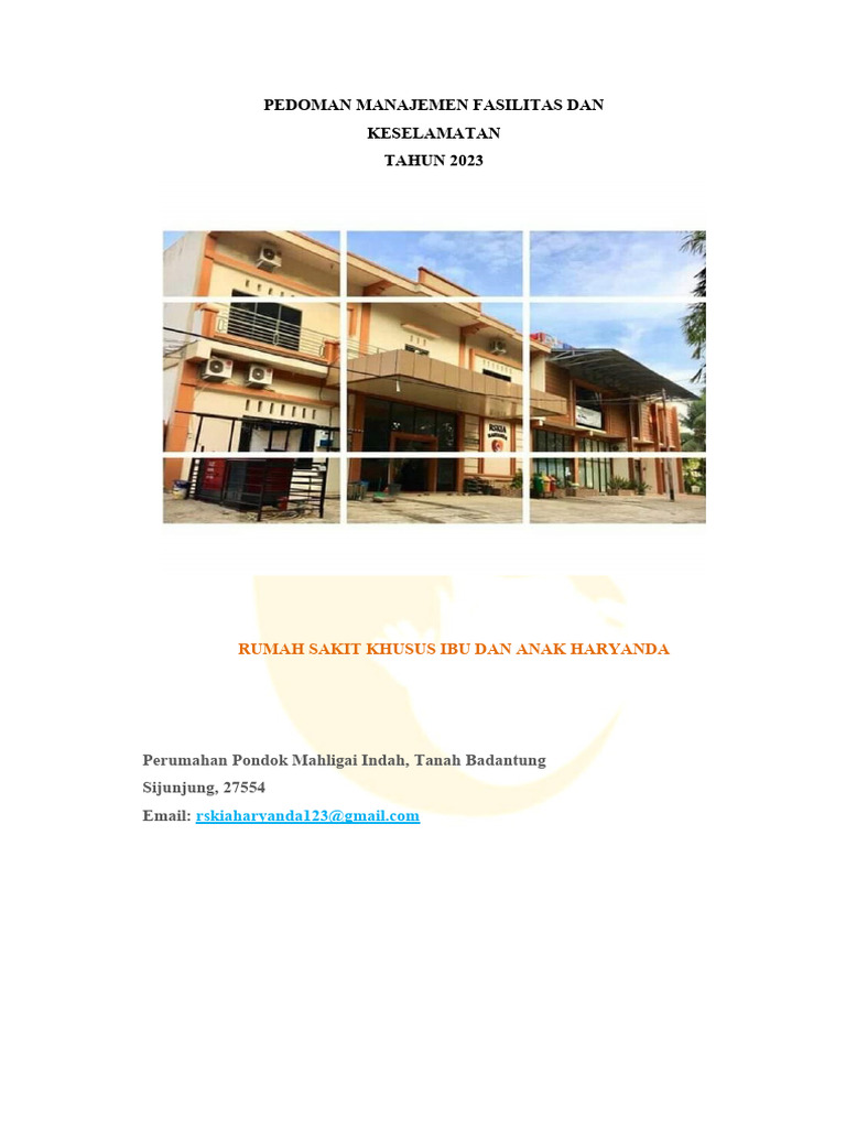 PEDOMAN MFK 1 New | PDF