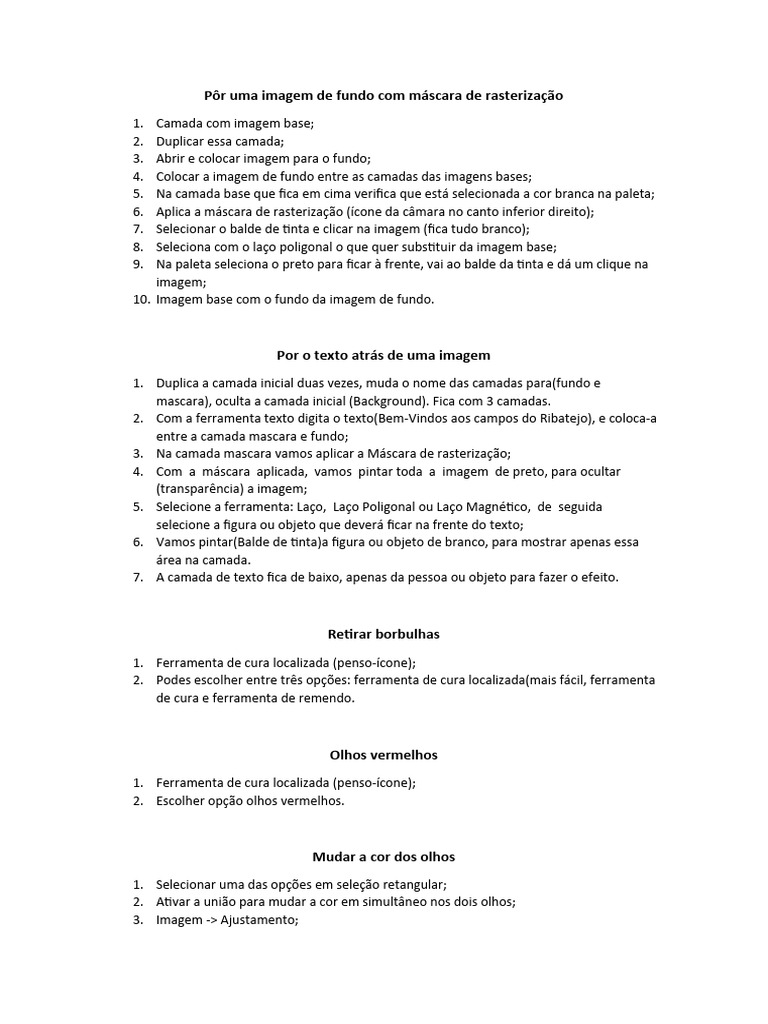 Api Com Fazer | PDF | Cor