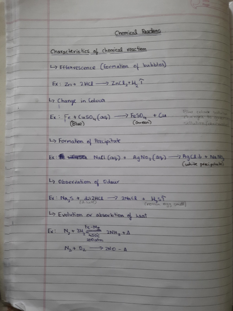 Chem Notes | PDF