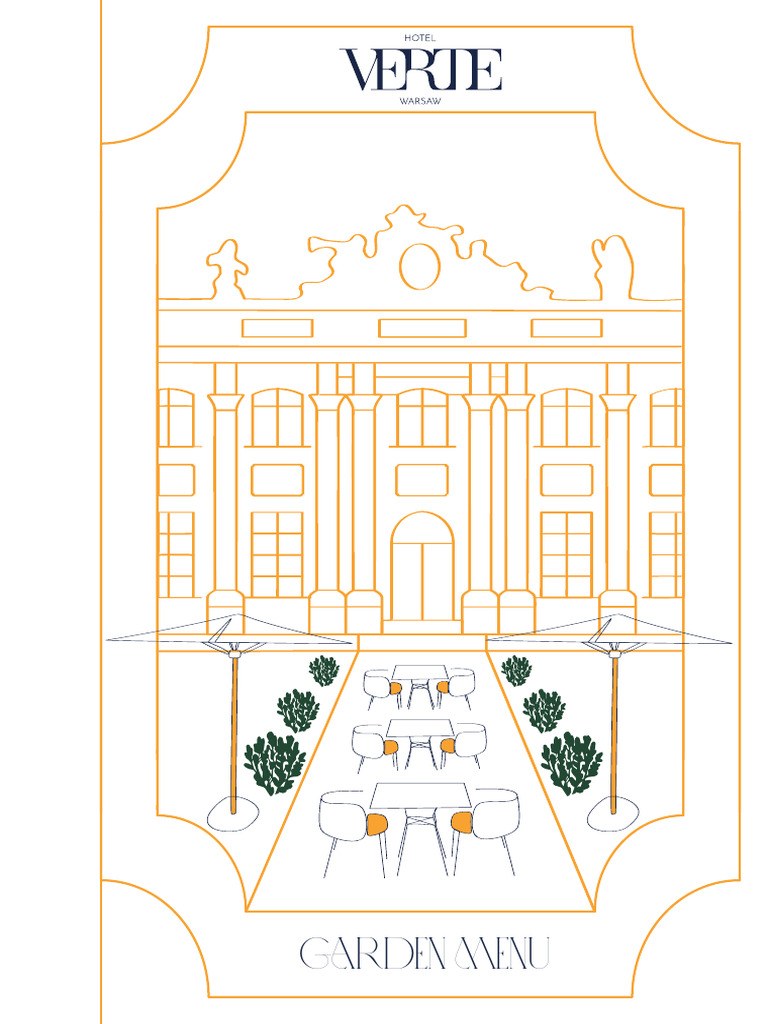 Hotel Verte Warsaw Autograph Collection Menu Ogrodu PL 1 | PDF