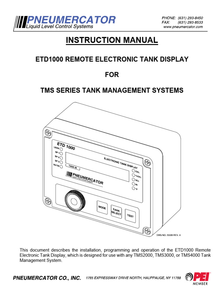 ETD1000 Installation Guide | PDF | Alternating Current | Electrical Wiring