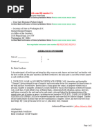 AFFIDAVIT OF OWNERSHIP OF COLB Template | PDF | Affidavit | Trust Law