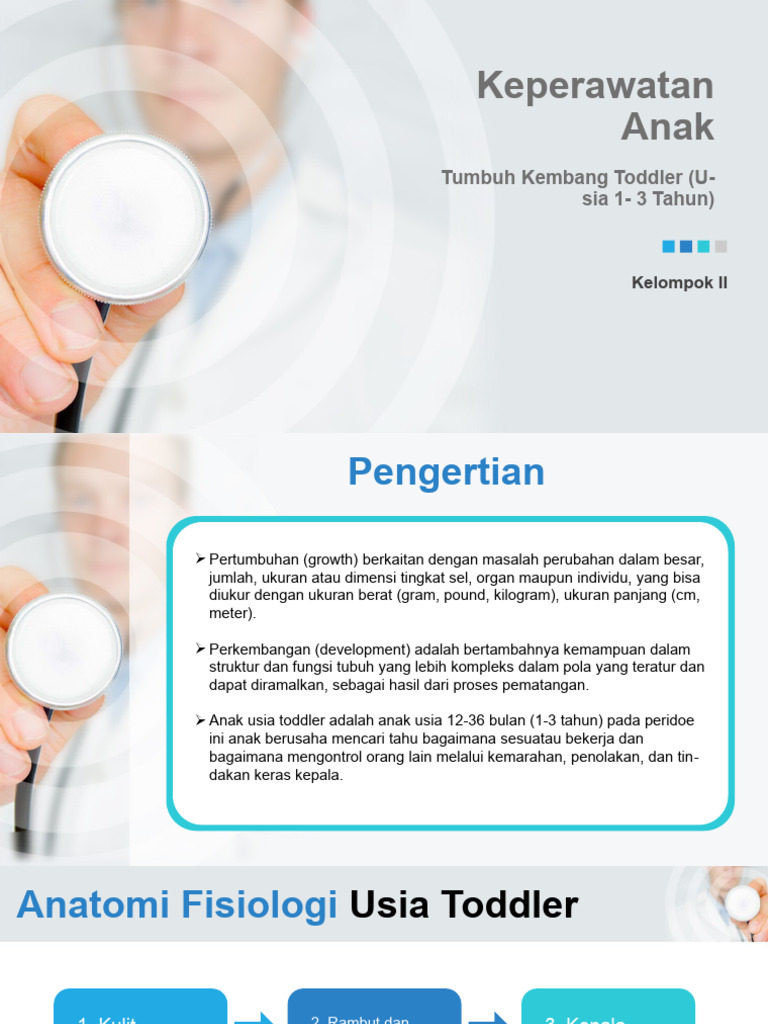 Kep. Anak Usia Toddler | PDF | Kesehatan Holistik