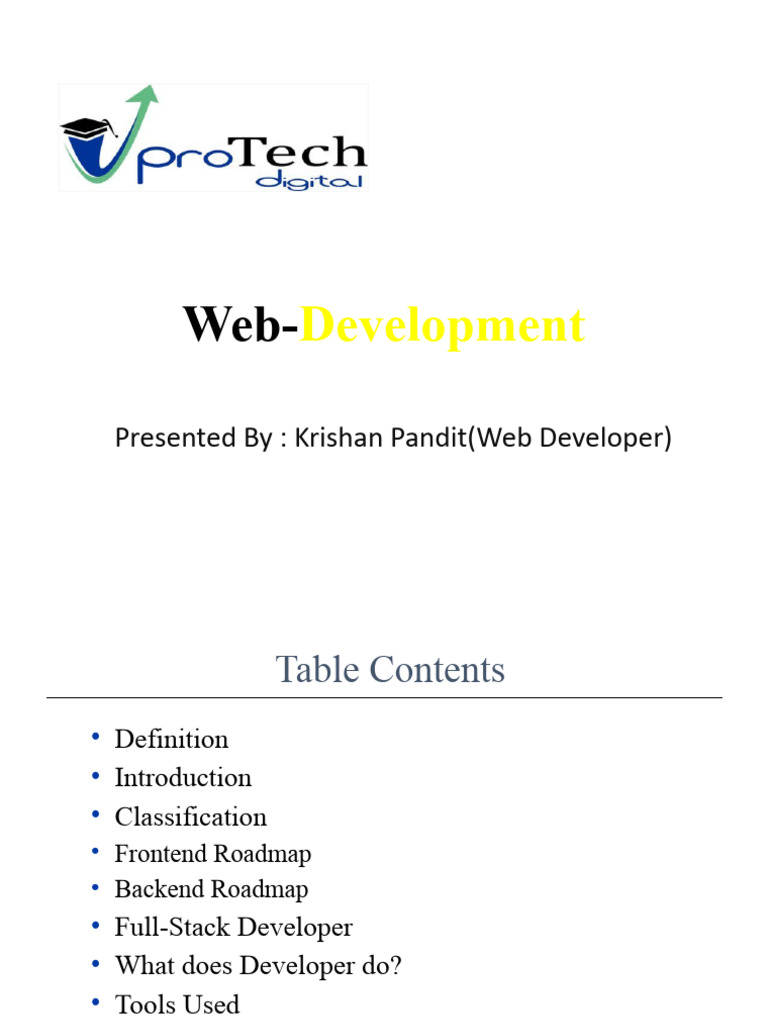Web Development | PDF