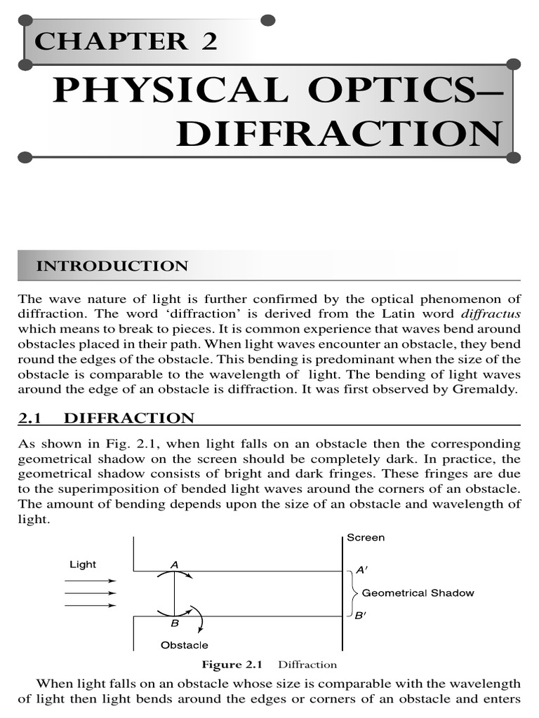 Diffraction | PDF