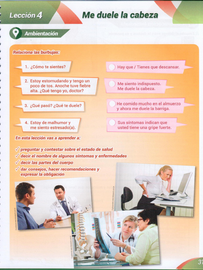 Español Inmediato 2 - Leccion 4 | PDF