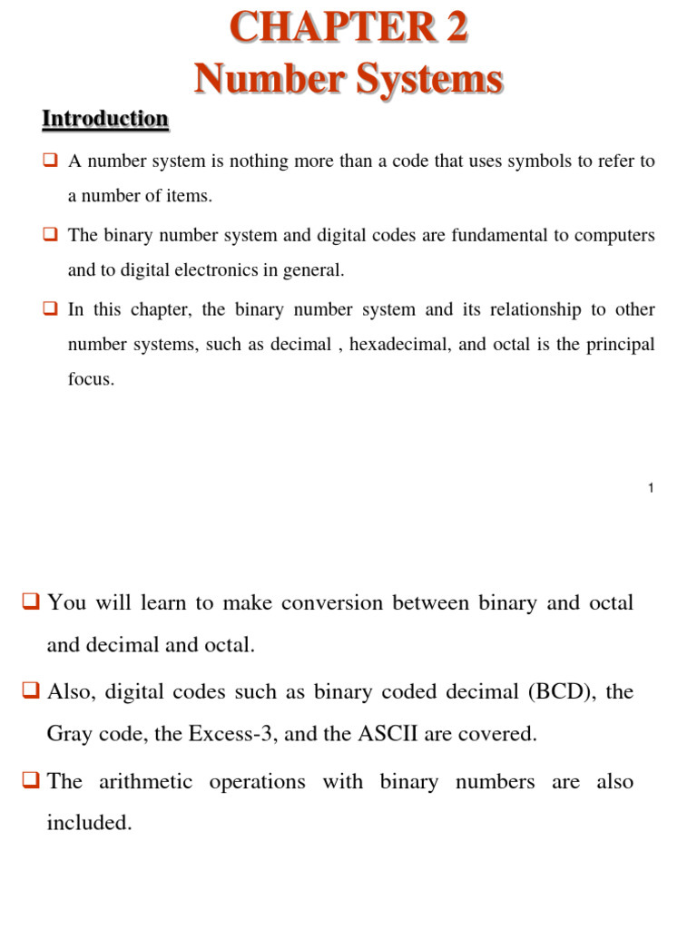 DLD Chapter 2 | PDF | Subtraction | Binary Coded Decimal
