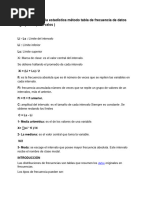 Regla de Sturges | PDF | Histograma | Estadísticas