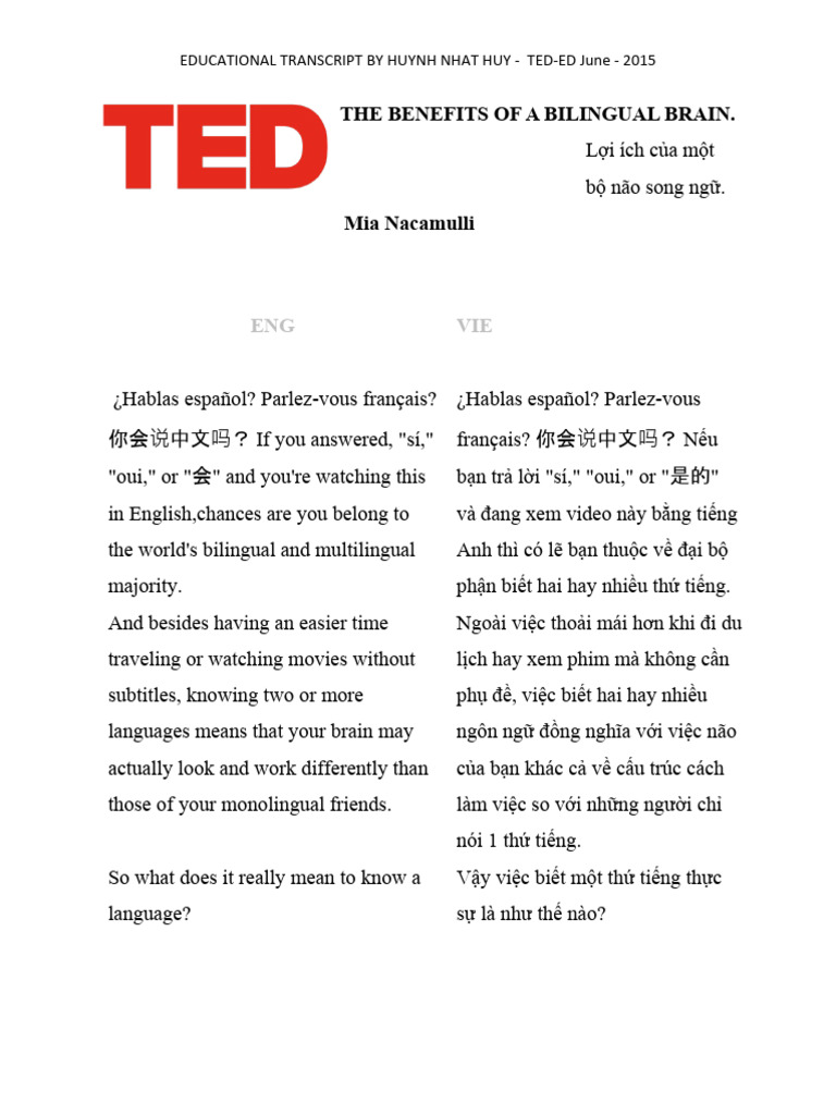 Ted 4 | PDF