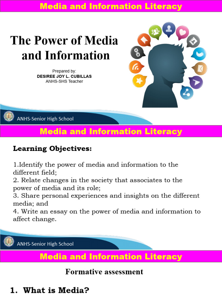 7 The Power of Media and Information | PDF