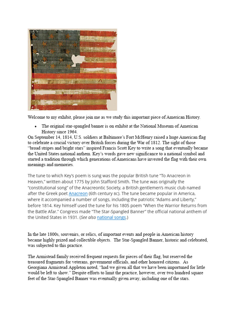 Star Spangled Banner | PDF
