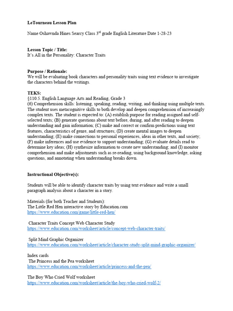 English Language Arts Grade 3 Writing Assignment | PDF | Reading ...