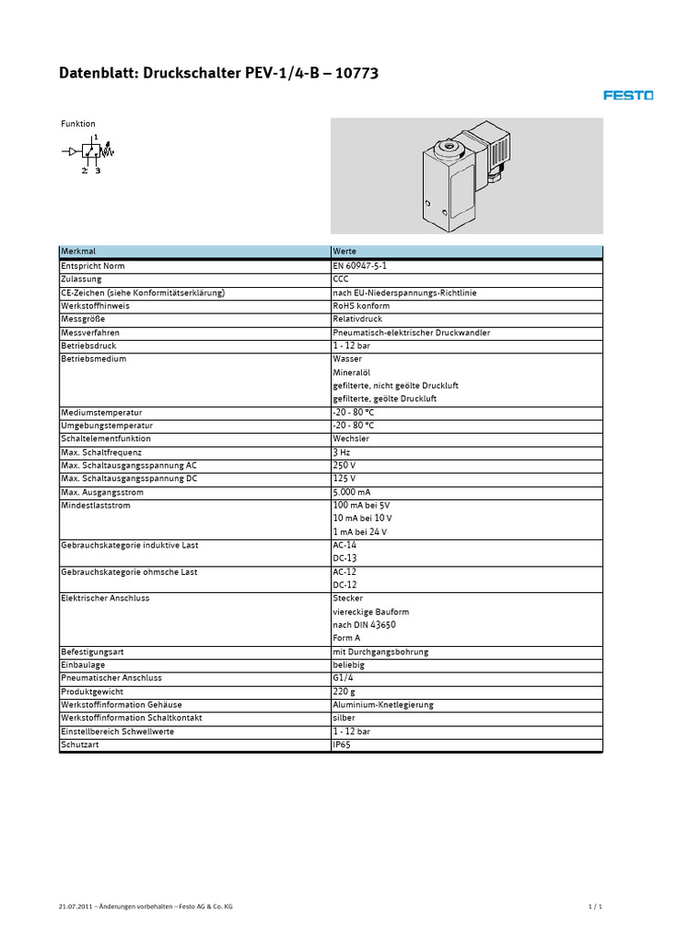 Datenblatt Dl 1-30 Da-Bf 130 – Da Bf 130 Maße – VNUMS