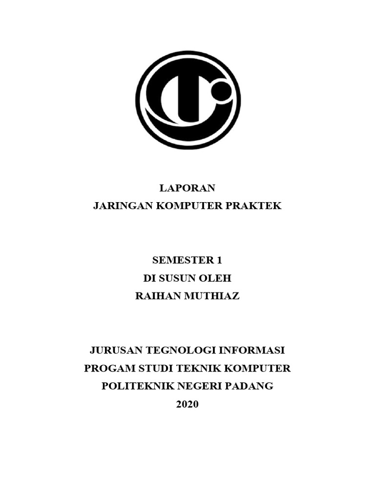 Laporan Jarkom Pertemuan 2 | PDF