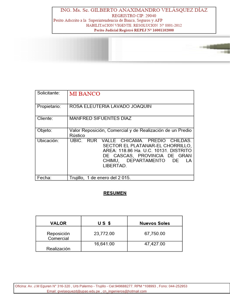 8 Predio Rústico | PDF