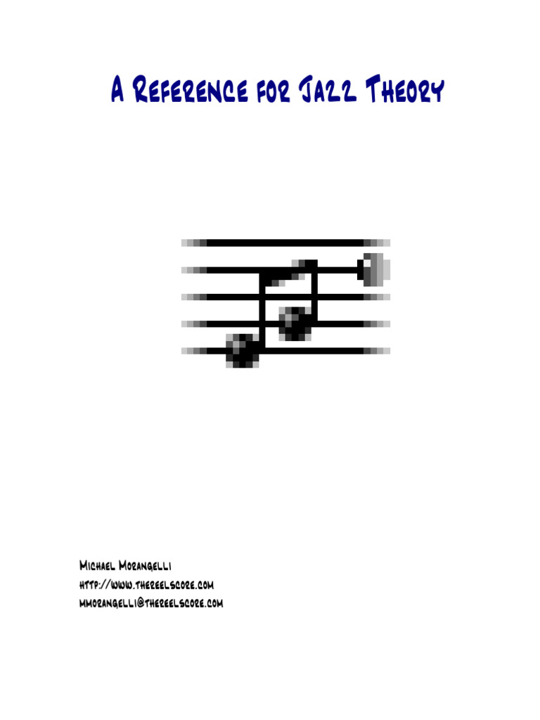 A Reference For Jazz Theory | PDF
