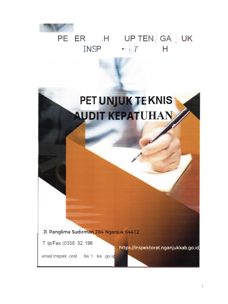 Juknis Audit Kepatuhan Pdf