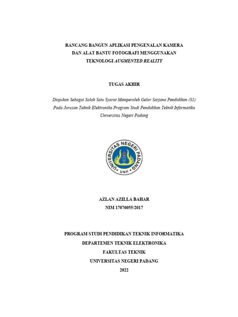 3.pengenalan Kamera Menggunakan Ar | PDF