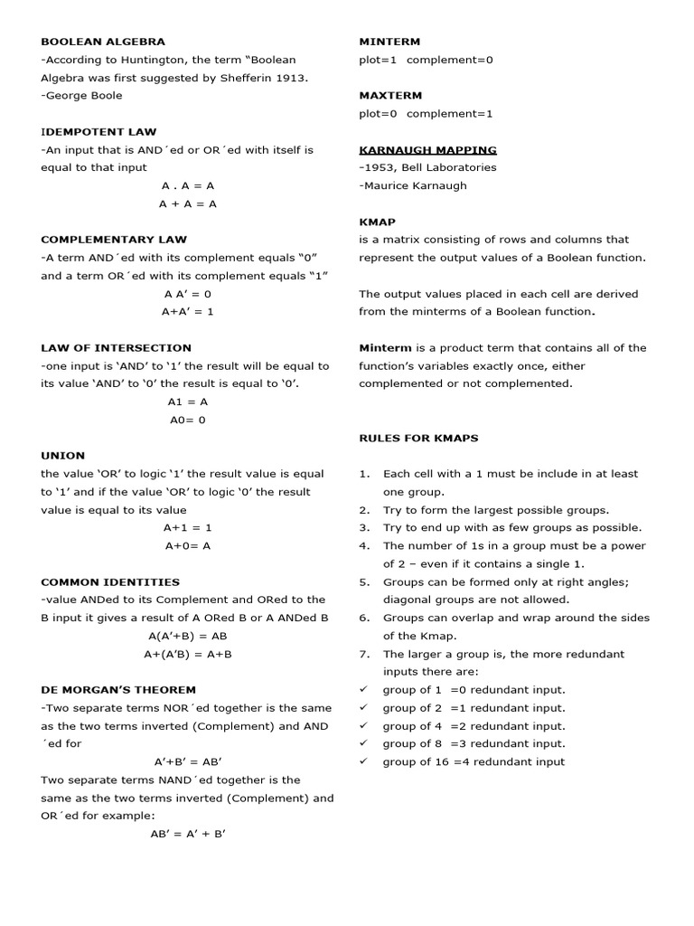 Dlog Midterm Reviewer | Download Free PDF | Mathematics | Algebra