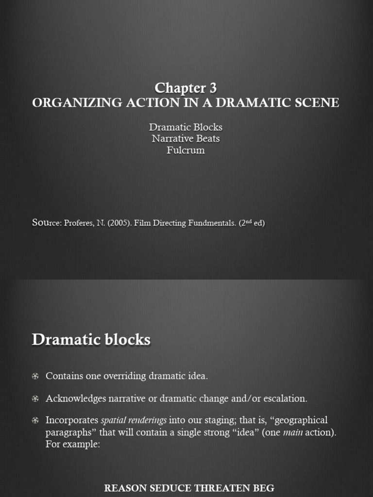 Dramatic Block - Narrative Beats | PDF