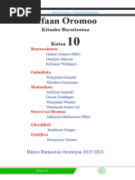 Afaan Oromoo G 10 Text Book | PDF