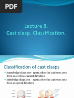 Types of Clasps in RPDs | PDF | Dental Anatomy | Dentistry Branches