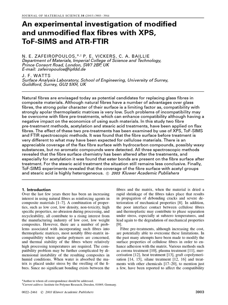 Zafeiropoulos 2003 Pdf