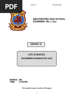 Life Sciences Grade 11 Chapter 3 Biodiversity of Animals | PDF ...
