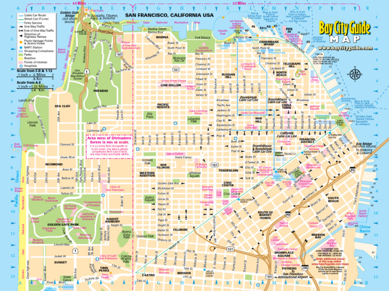 City Map | PDF | San Francisco | Transport