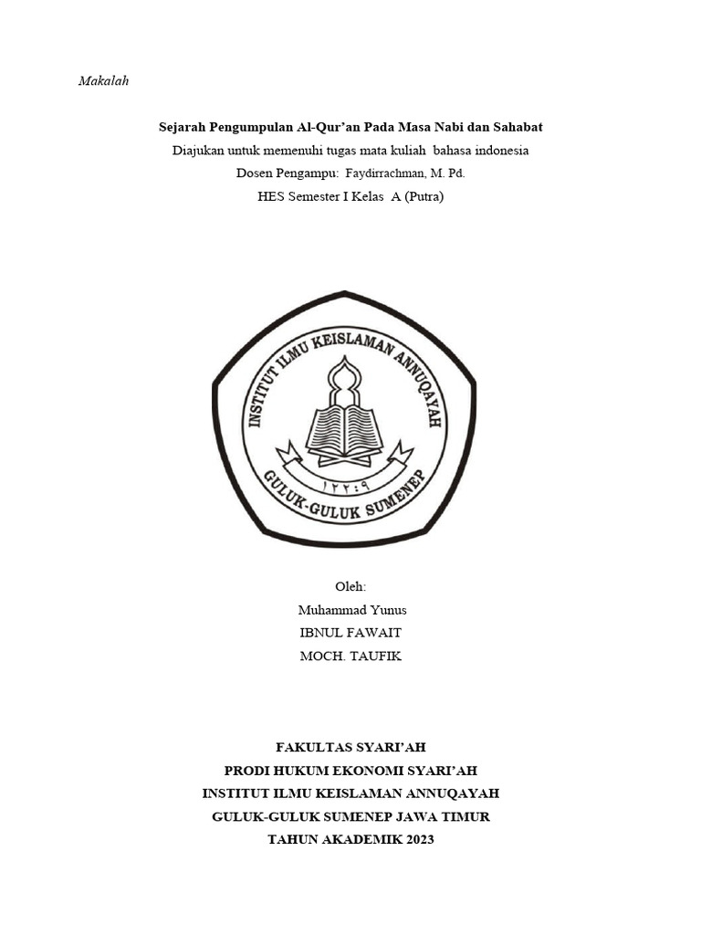 Makalah Bahasa Indonesia Tentang Kalimat Di Susun Oleh Sri Siska ...