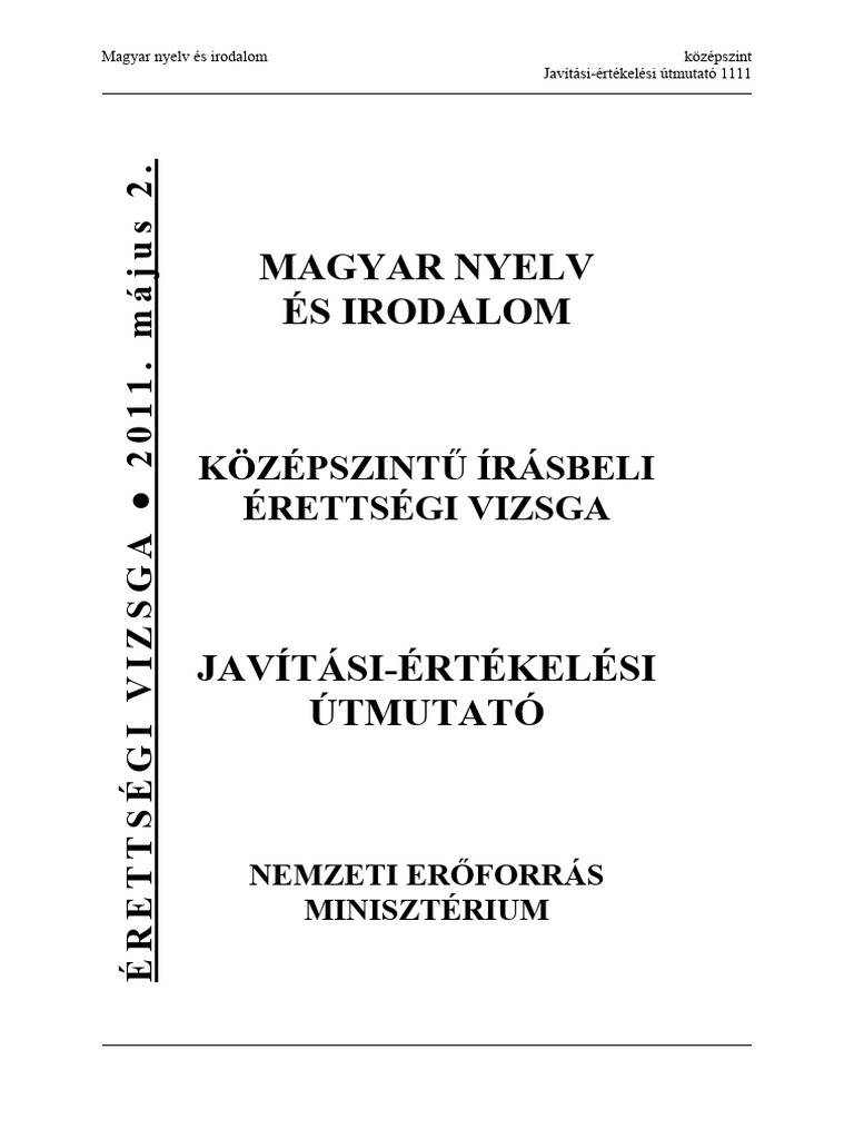 Érettségi Feladat | PDF