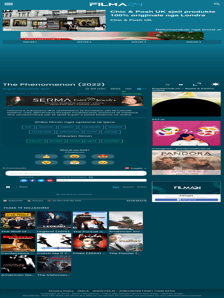 The Phenomenon (2022) - Filma24.Ch Filma Dhe Seriale Me Titra Shqip HD ...