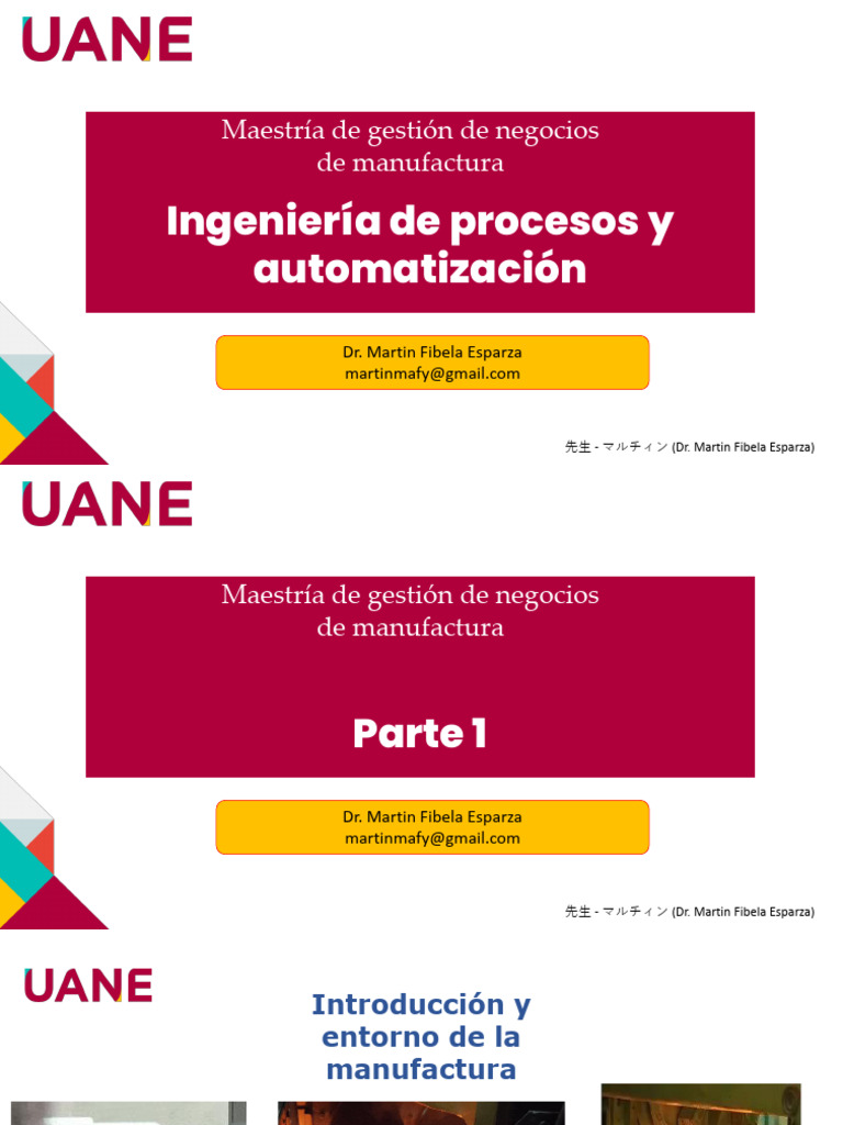 Clase 2 Parte 1 Introduccion y Entorno de La Manufactura - Procesos de Fundicion de Metales ...