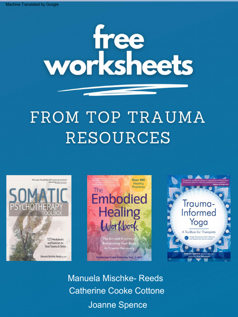 Trauma Ejercicios | PDF | Las emociones | Trauma psicólogico