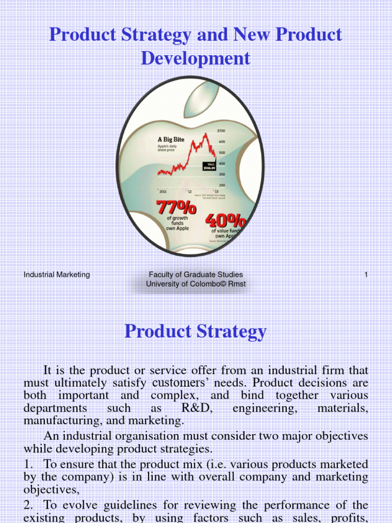 Product Strategy and New Product Development (L3) | PDF | Marketing ...