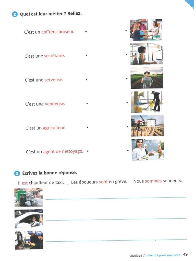 Vocab Illustré (Les Métiers) 2 | PDF