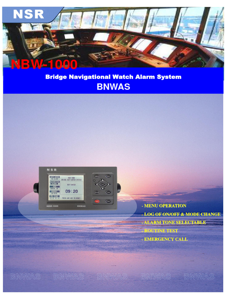 NSR NBW1000 BNWAS Brochure | PDF | Computing | Computer Engineering