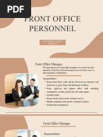 Opera PMS Front Desk Check-In and Check-Out With The Following Front ...