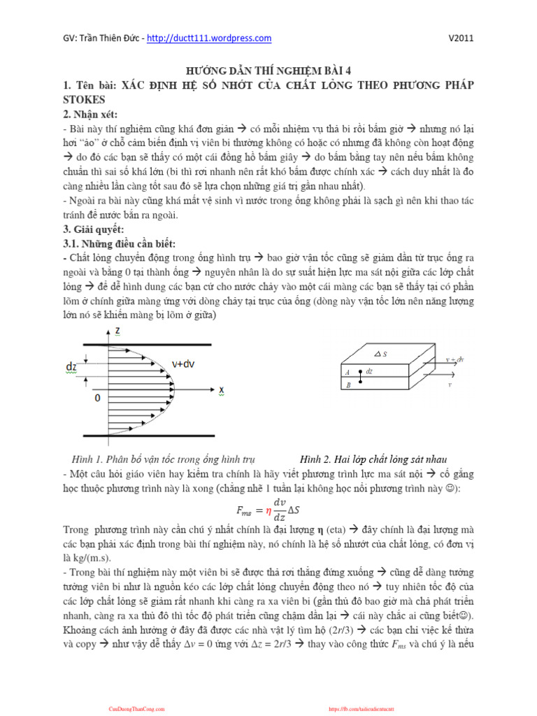 Thi-Nghiem-Vat-Ly-Dai-Cuong - Bai-05 - Huong-Dan - Xac-Dinh-He-So-Nhot-Cua-Chat-Long-Theo-Phuong ...